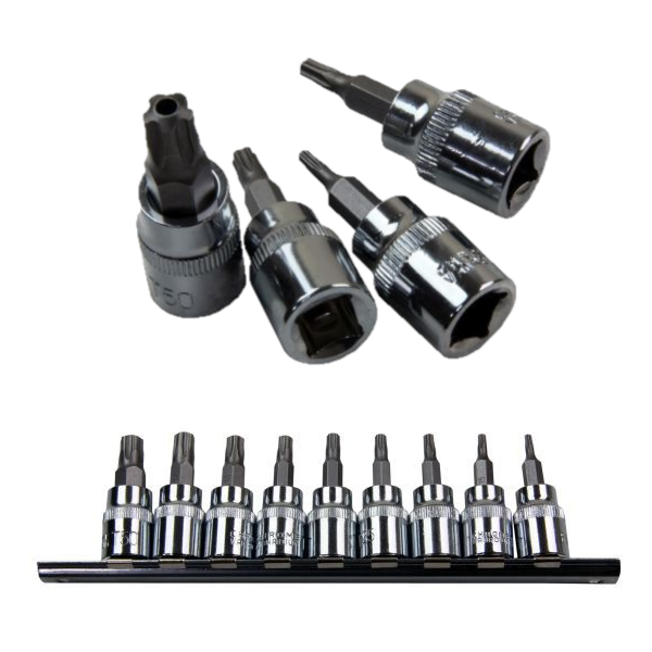 Us Pro 9pc 3 8″ Dr Torx Plus Security Bit Sockets 2069 Dsd Tools