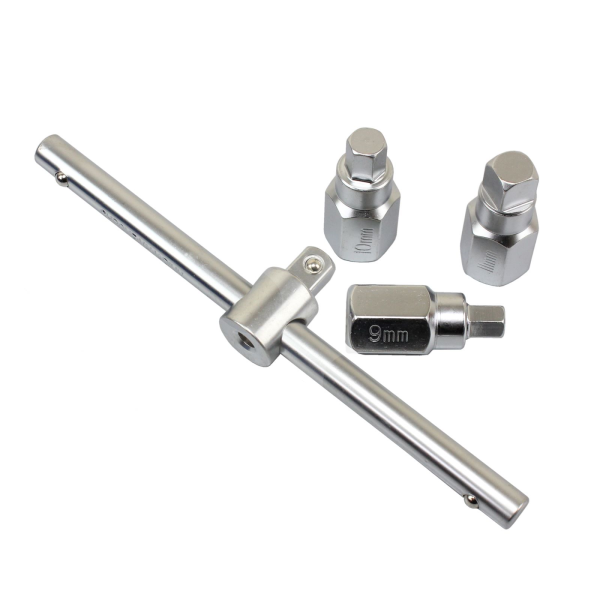 US PRO 12pc 3/8″ DR Drain Plug Key Set 3096 | DSD TOOLS