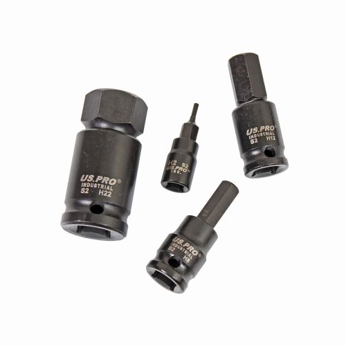 US PRO 17pc Impact Hex Bit Socket Set – 1/4″ 3/8″ 1/2″ Drives 3652 ...
