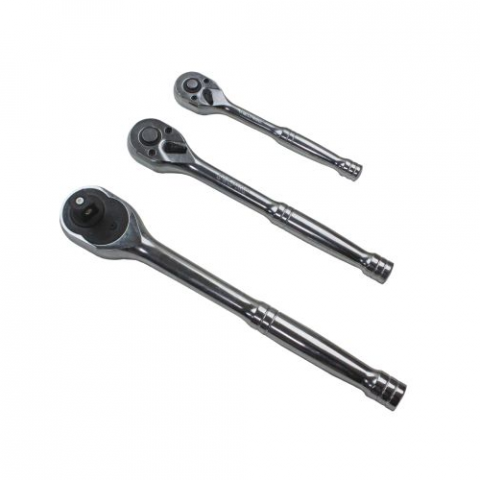 US PRO 3pc Hand Ratchet Set 1/4″ – 3/8″ – 1/2″ 4192 | DSD TOOLS