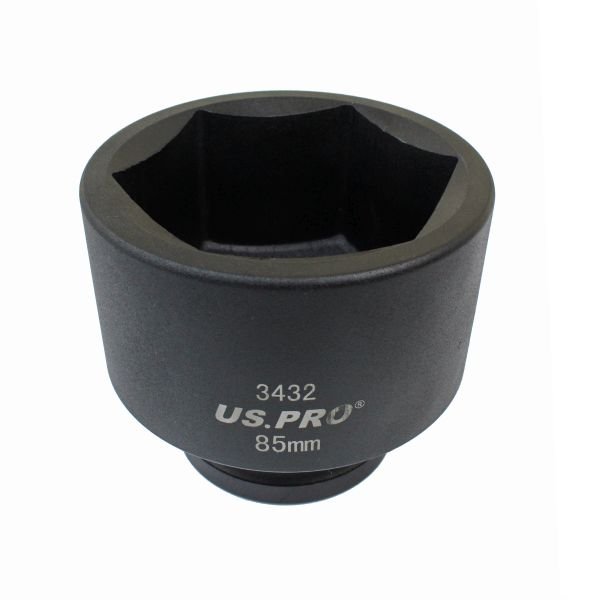 US PRO 1″ DR 85mm 6PT Impact Socket 100mm Deep 3432 | DSD TOOLS