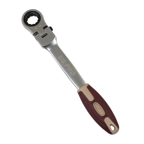 US PRO 17mm Flexi Head With Lock Single Ring Ratchet Wrench 3663 | DSD ...