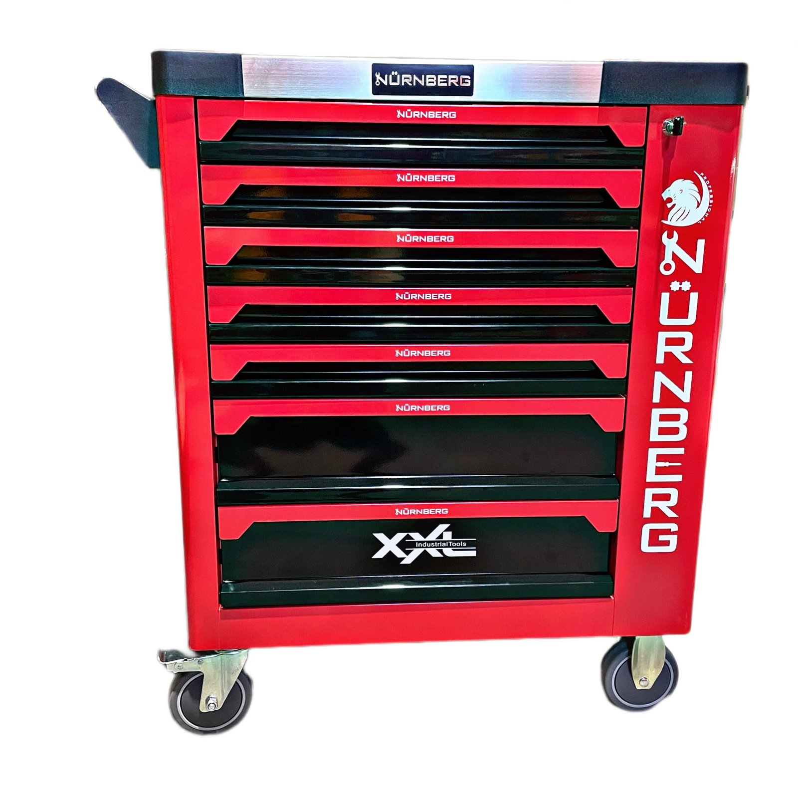 NUREMBERG 7 Drawer Caster Mounted Roller Tool Chest Cabinet | DSD TOOLS