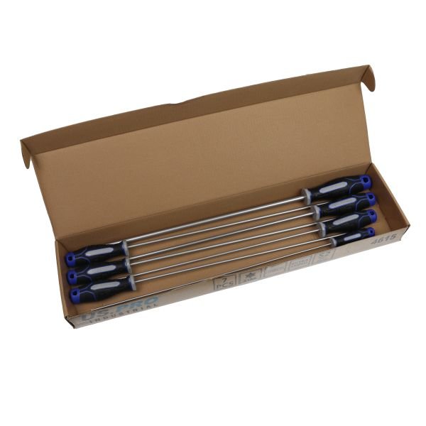 US PRO 7pc Extra Long Star Screwdriver Set T10 – T40 4615 | DSD TOOLS