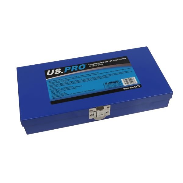 US PRO Thread Repair Kit For Deep Seated Spark Plugs M14 x 1.25 5916 ...