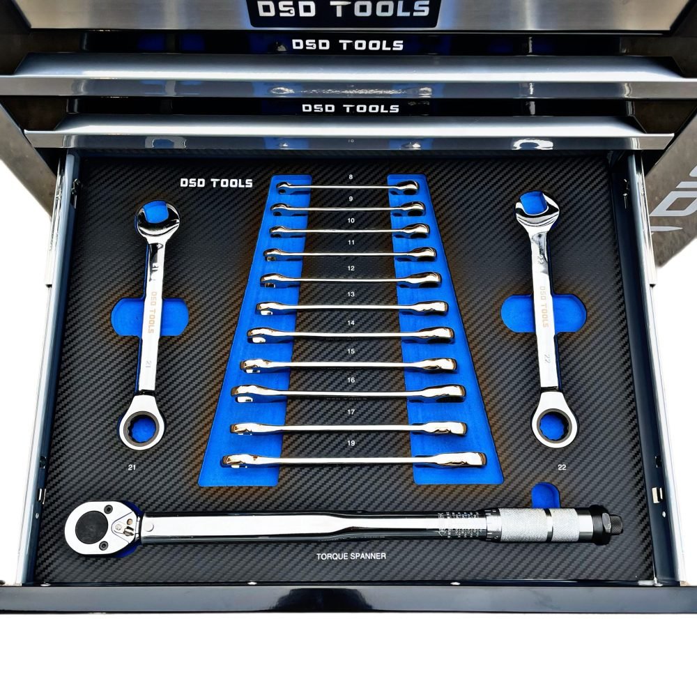 DSD TOOLS 7 Drawer Caster Mounted Roller Tool Chest Cabinet | DSD TOOLS