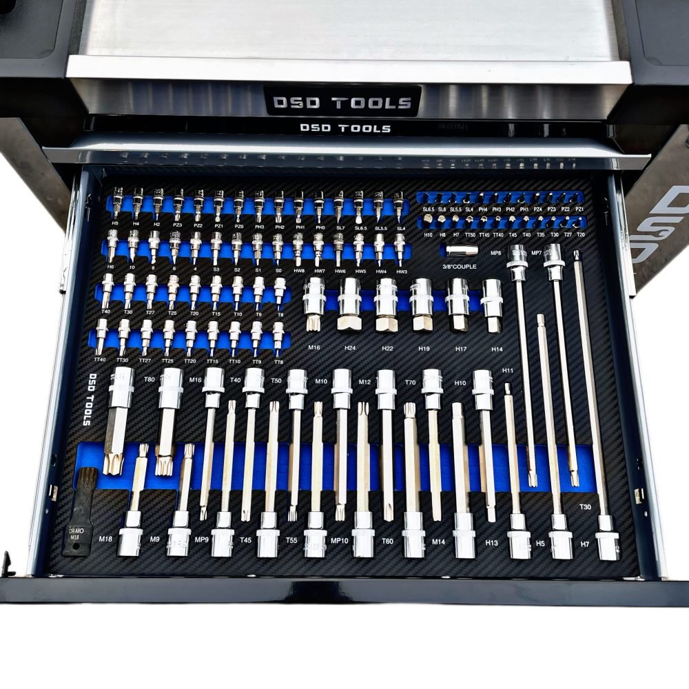 DSD TOOLS 7 Drawer Caster Mounted Roller Tool Chest Cabinet | DSD TOOLS