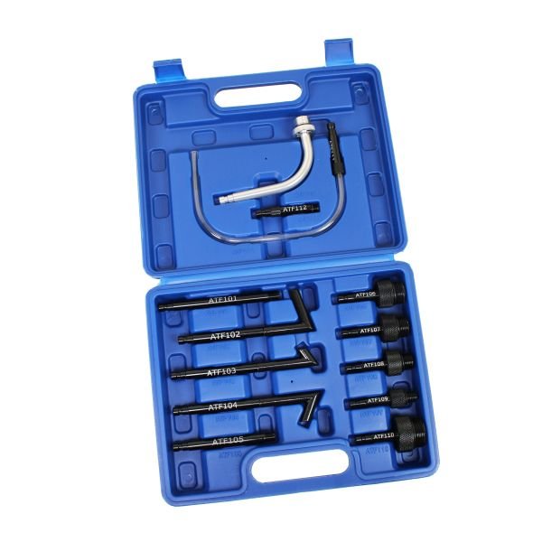 US PRO Transmission Fluid Filler System With 13pc Adaptor Set 7145 ...