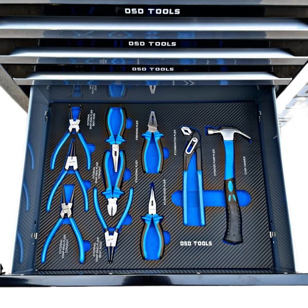 DSD TOOLS 7 Drawer Caster Mounted Roller Tool Chest Cabinet | DSD TOOLS