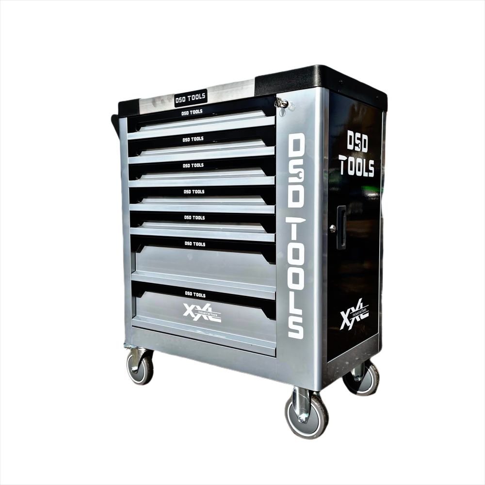 DSD TOOLS 7 Drawer Caster Mounted Roller Tool Chest Cabinet | DSD TOOLS