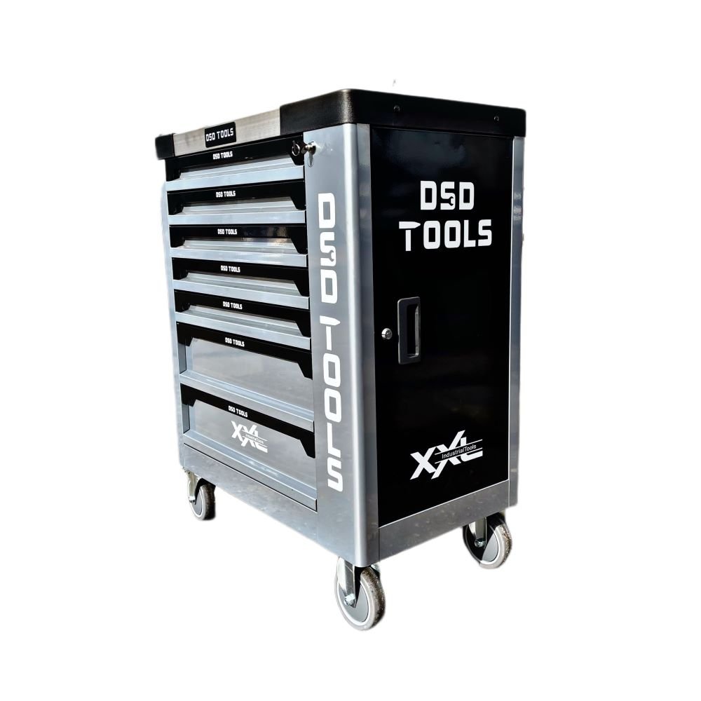 DSD TOOLS 7 Drawer Caster Mounted Roller Tool Chest Cabinet | DSD TOOLS