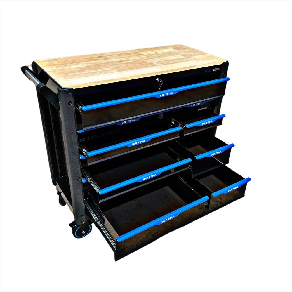 DSD TOOLS 12 Drawers Caster Mounted Roller Tool Chest Cabinet DS1019 ...